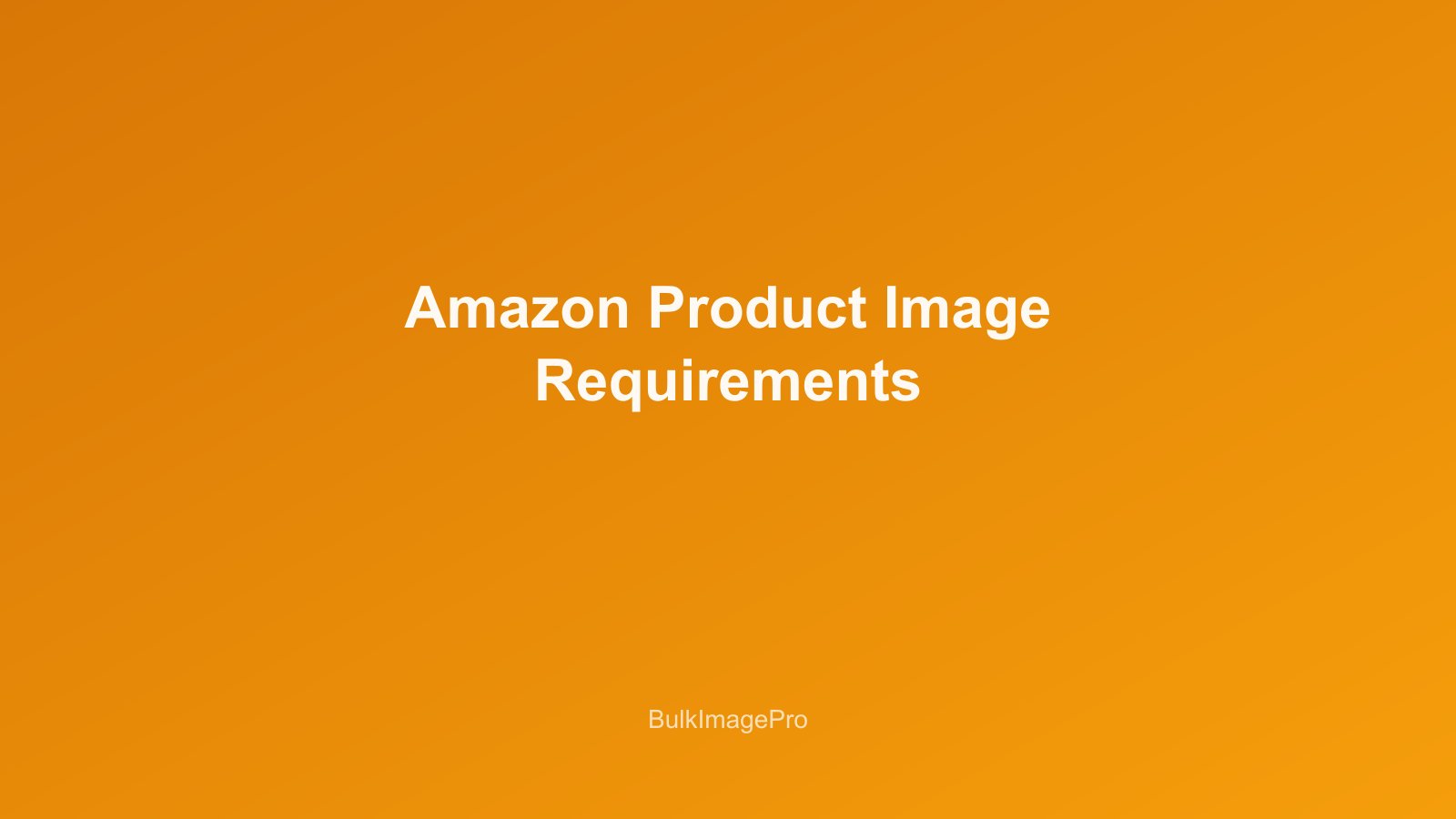 How to Batch Edit Product Photos for Online Stores - BulkImagePro